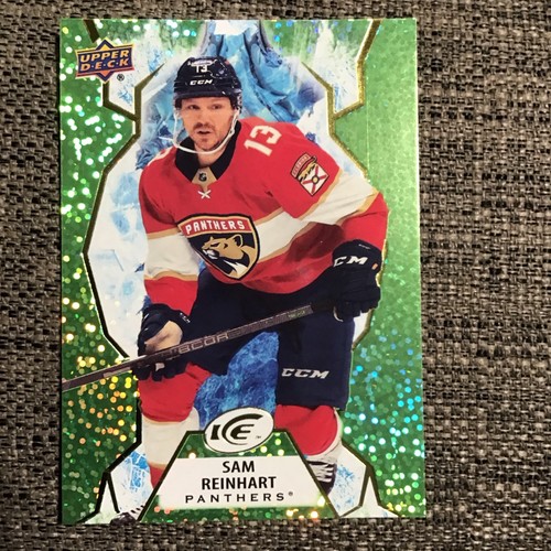 2021-22 UD Ice Sam Reinhart Green Sparkle | eBay