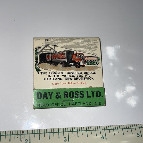 Vintage Day & Ross Trucking Matchbook Ontario Quebec | eBay