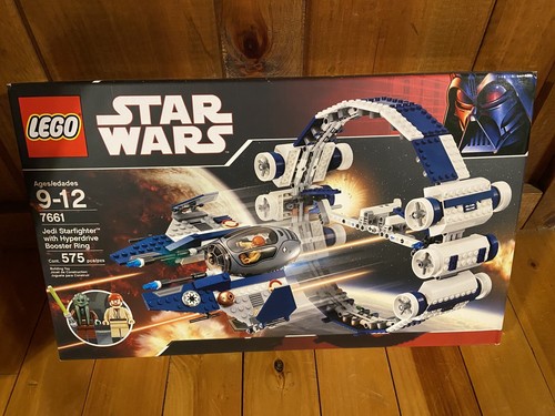 LEGO Star Wars Jedi Starfighter With Hyperdrive Booster Ring 7661 In ...