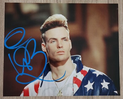 Vanilla Ice Signed 8x10 Photo Ice Ice Baby Singer Rapper Rap LEGEND RAD ...