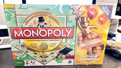 Monopoly Championship Edition New | eBay