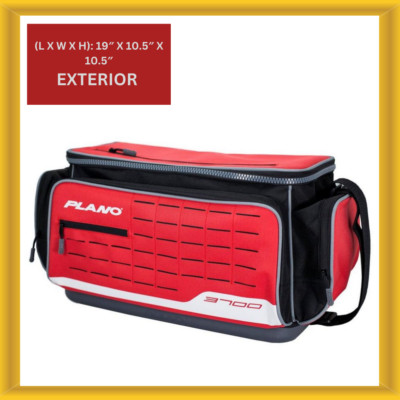 Plano PLABW470 3700 Weekend Series DLX Softsider Polyester Tackle Case ...