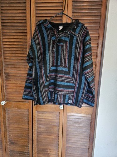Orizaba Original Baja Blanket Hoodie. Size Medium. Preowned, Light Ware ...