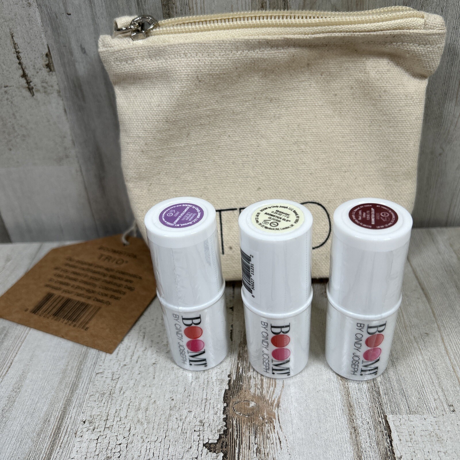 BOOM! by Cindy Joseph Boomstick Trio Glo, Glimmer & Color W Boom Pouch🔥 ...