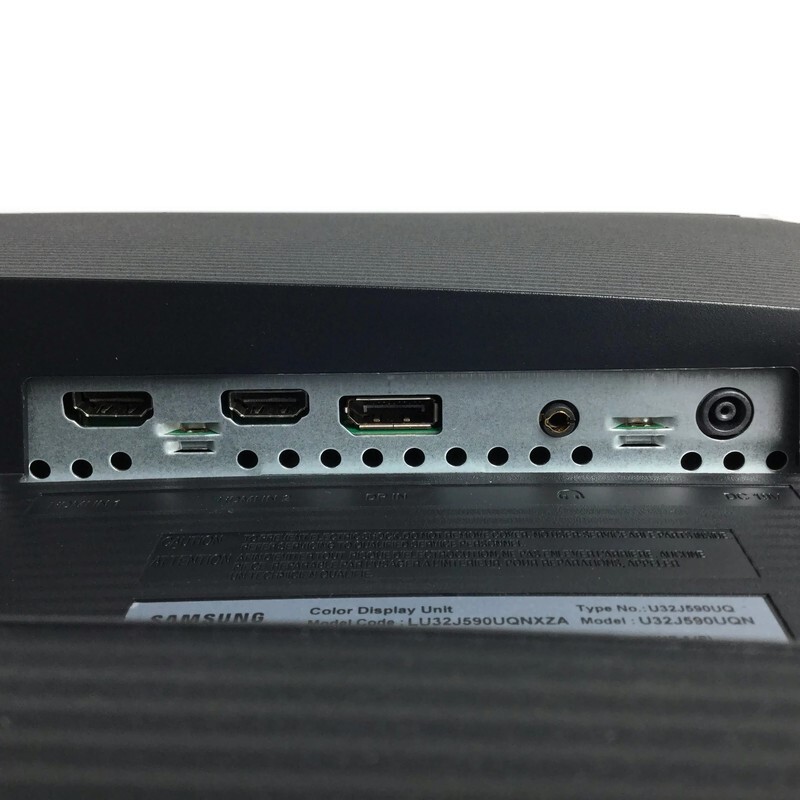 Samsung UJ59 Series U32J590UQN 32" LED 4K UHD FreeSync LCD Monitor w ...