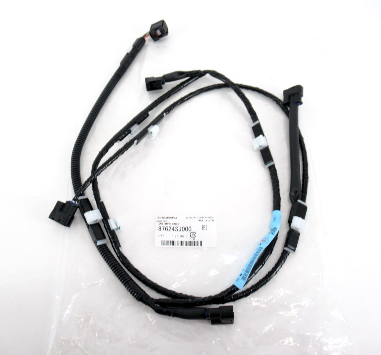 Genuine OEM Subaru 87624SJ000 Rear Bumper Sonar Wire Harness 2019-2022 ...