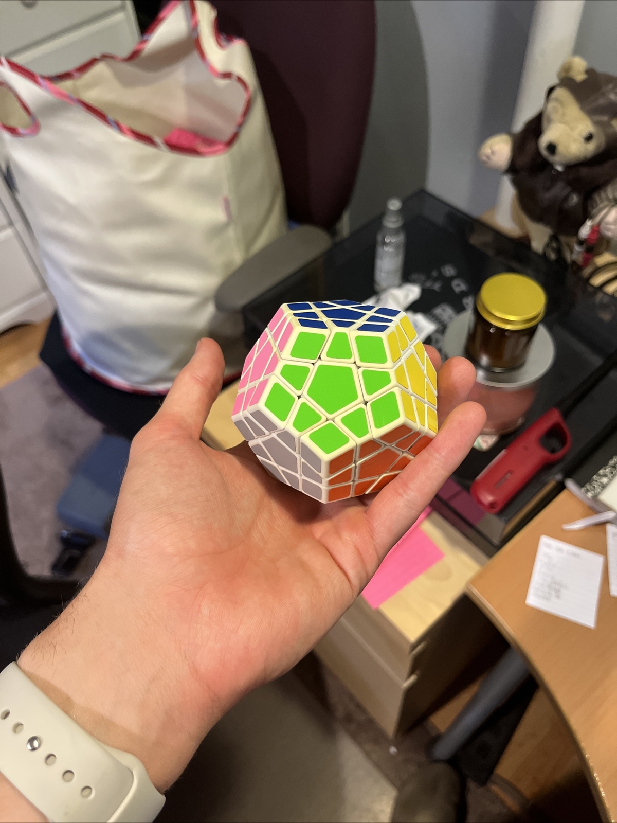 12 Sided QiYi Megaminx Speed Magic Cube Twist Professional Puzzle Toys ...