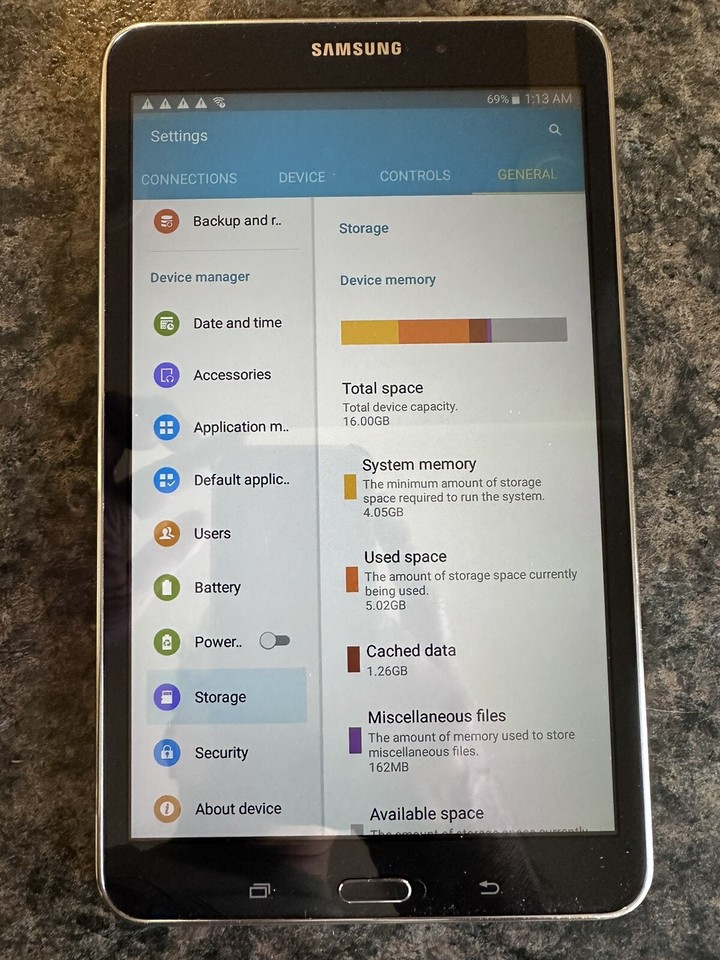 Samsung Galaxy Tab 4 SM-T330NU 8" 16GB Wi-Fi Black Very good | eBay