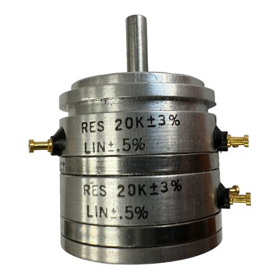 6530S-412-203/203 6530S Bourns Precision Potentiometer Dual 20Kohm 5905 ...
