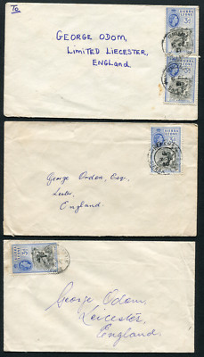 SIERRA LEONE (21497) Kenema, Sumbuya, Yengema cancel/covers | eBay