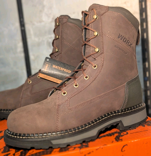 Red Wing Worx Men's size 8 1/2 M Waterproof Insulated Safety Toe New ...