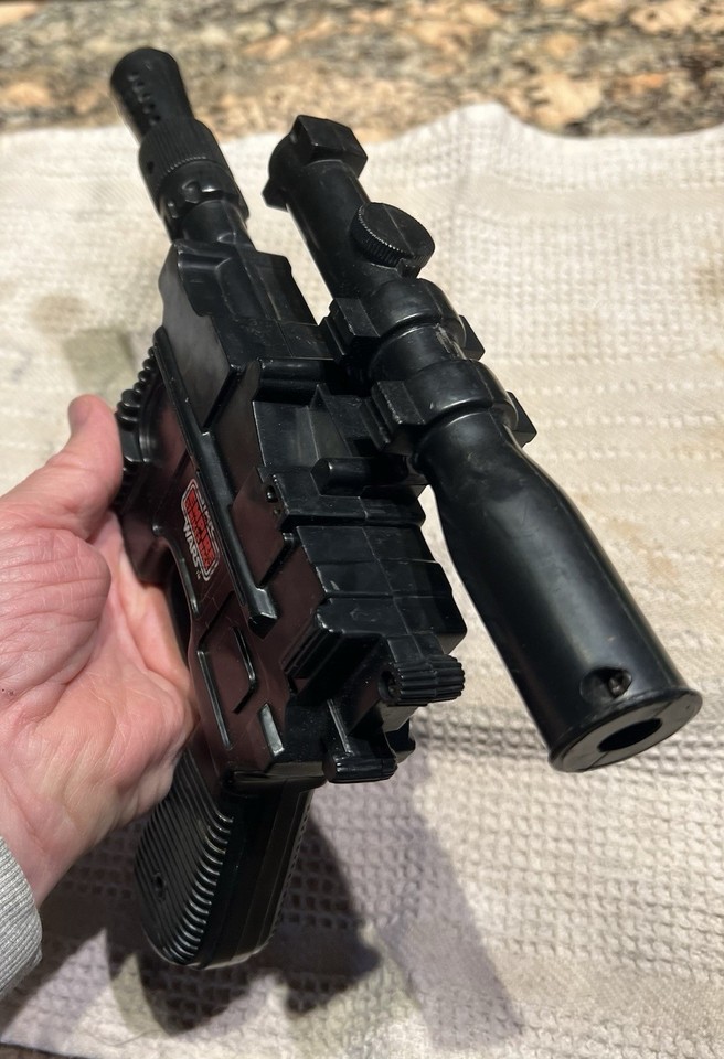Vintage Han Solo Laser Blaster Pistol Star Wars Empire Strikes Back ...