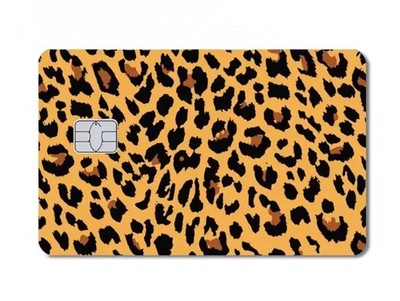 Credit Card Skin Decal Sticker Leopard Print Debit Card Skin Decal ...