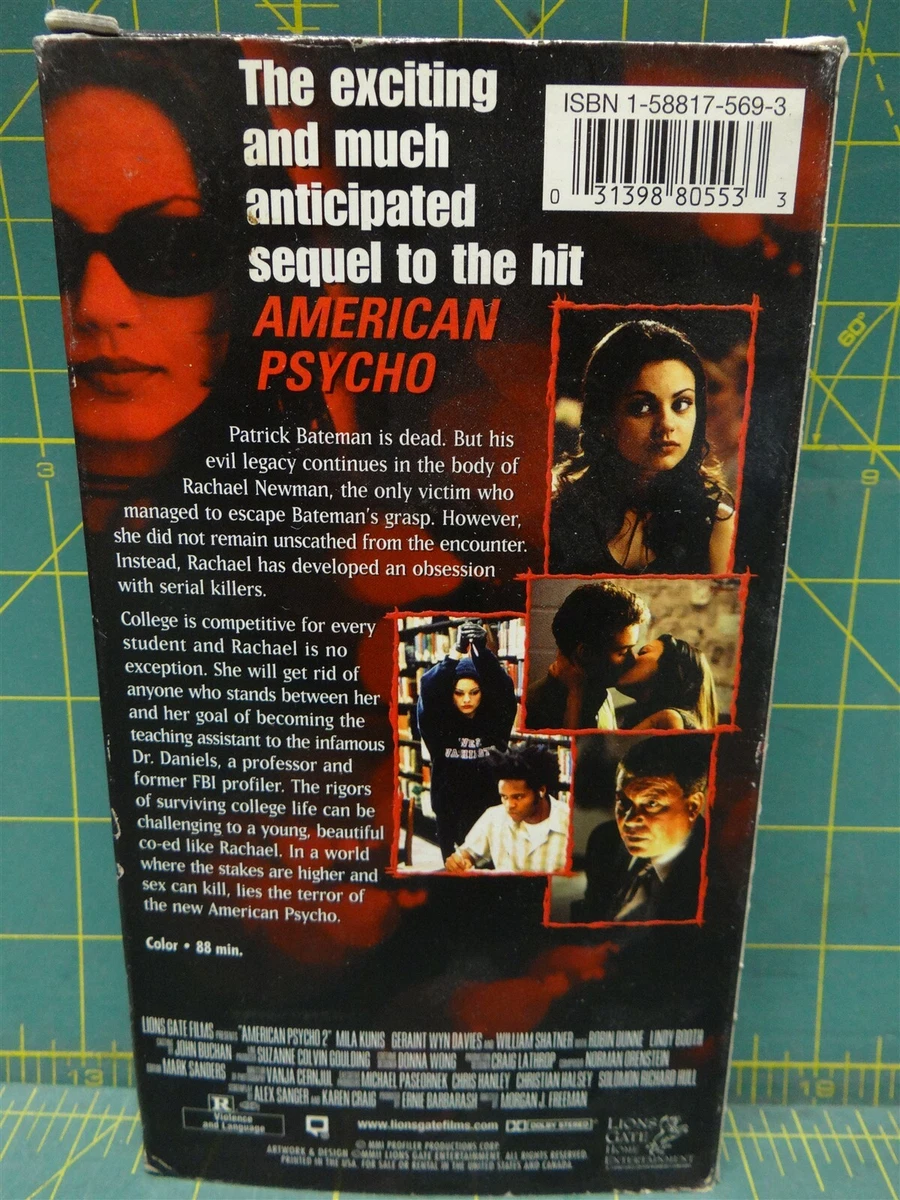 American Psycho 2 Poster