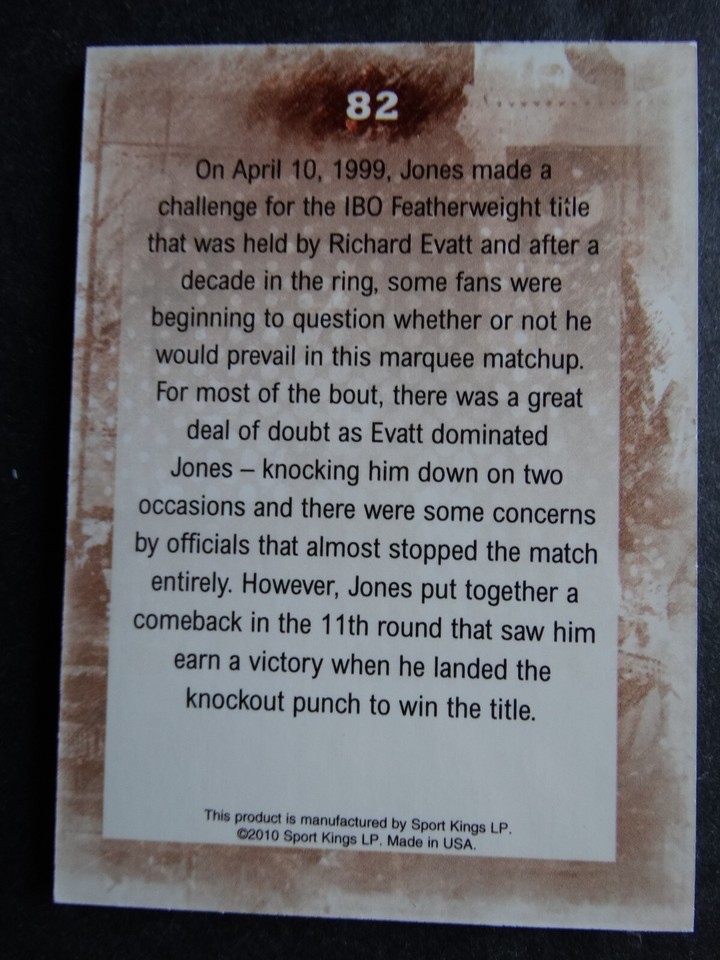 2011 Ringside Boxing Round One Gold Cards Complete Your Set U Pick List ...