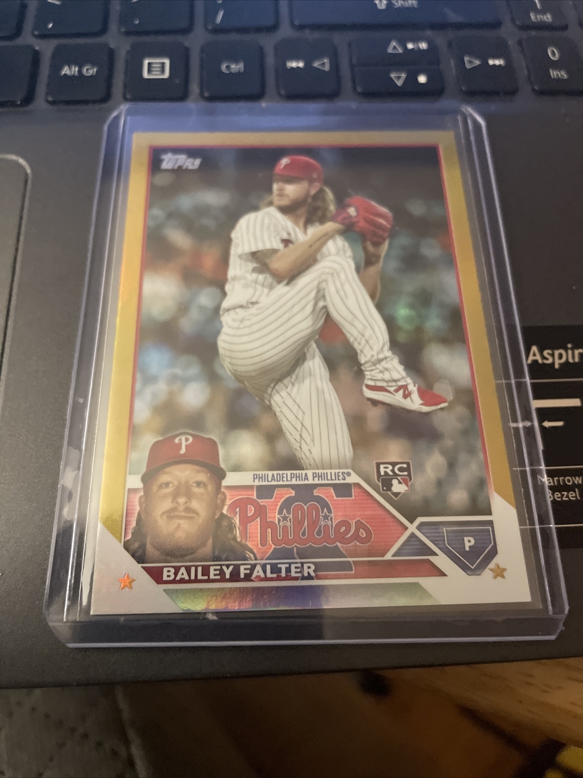 2023 Topps Series 2 Bailey Falter RC #643 Gold Foil Parallel Phillies | eBay