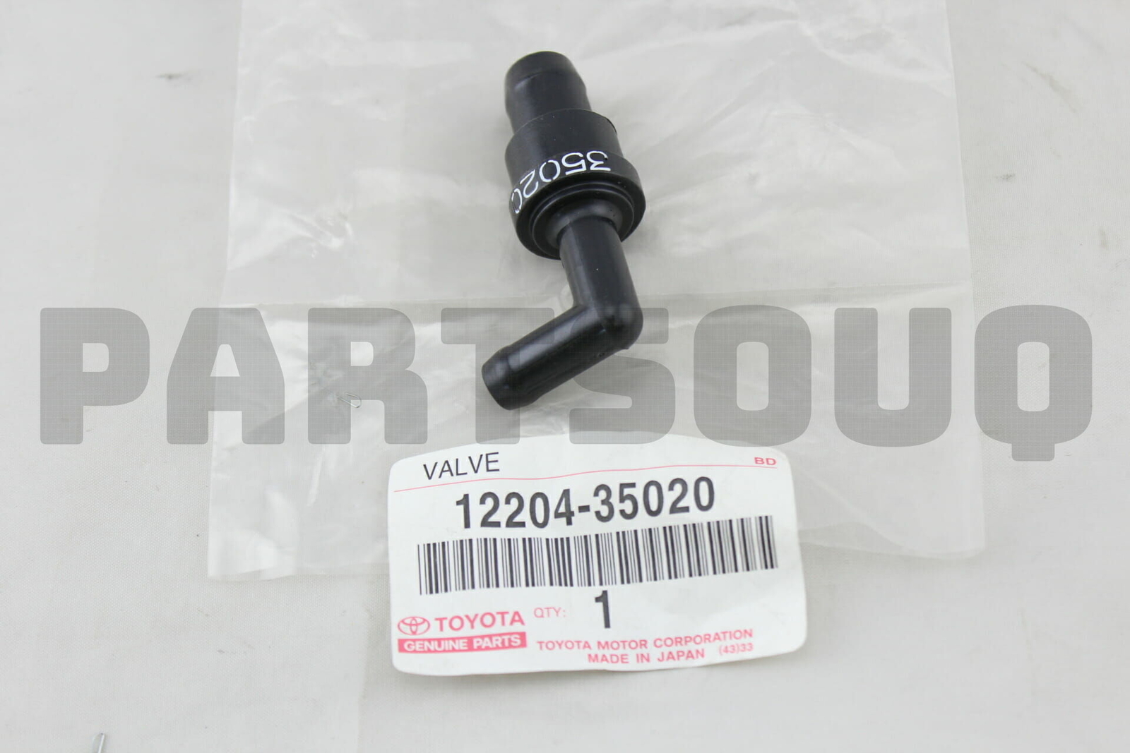 1220435020 Genuine Toyota VALVE SUB-ASSY, VENTILATION 12204-35020 | eBay