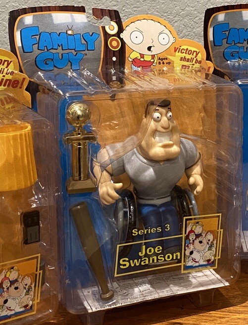 2005 MEZCO FAMILY GUY SERIES 3 JOE SWANSON FIGURE BRAND NEW FAST ...