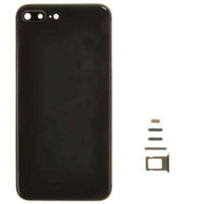 Housing Back Glass Frame Small Components for iPhone 8 Plus Space Gray ...