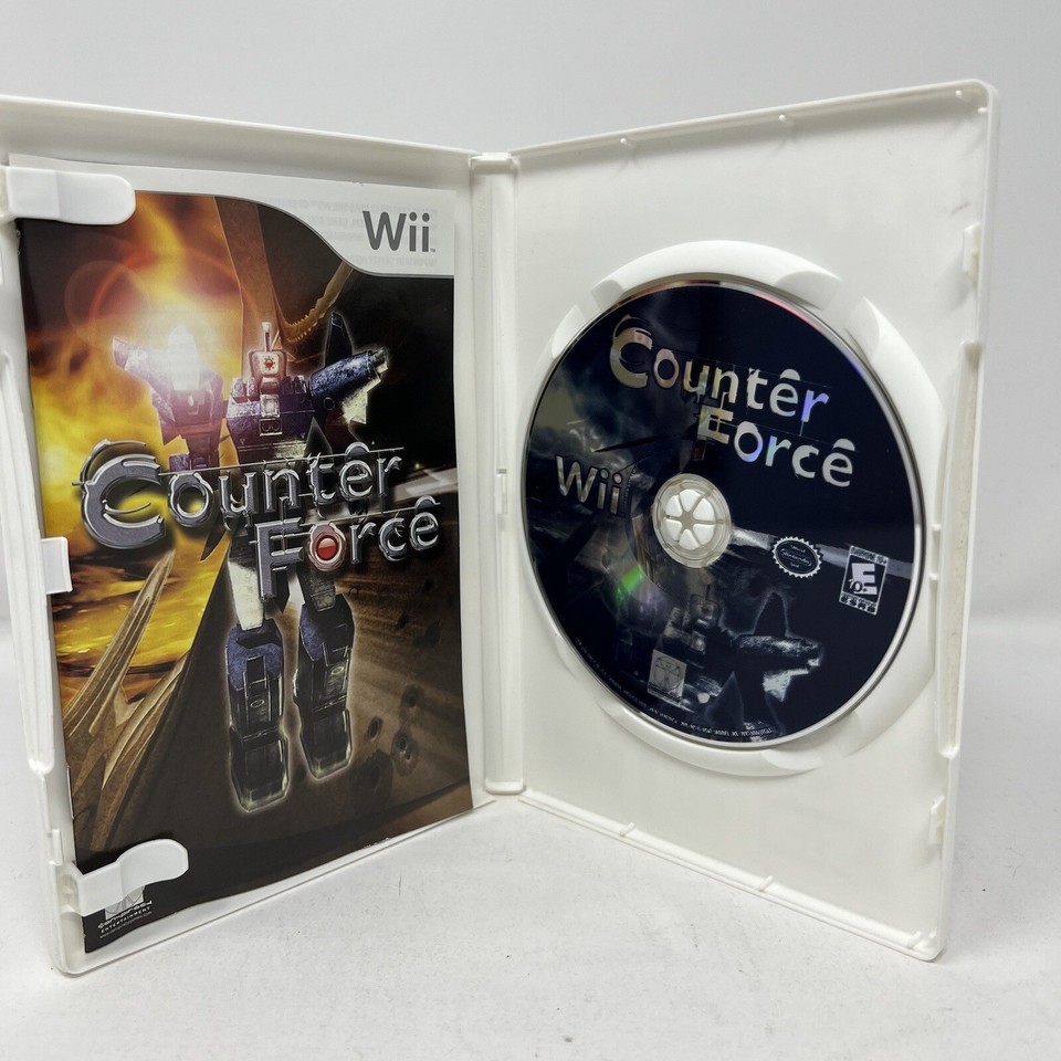 Counter Force Nintendo Wii Game Complete With Manual Tested ...