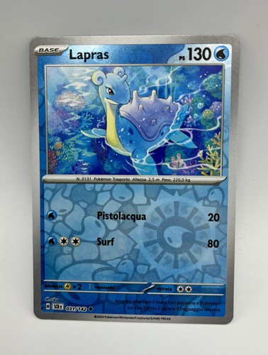 Pokemon Card LAPRAS Reverse Holo (IT) | Astral Crown SCR 031 | eBay