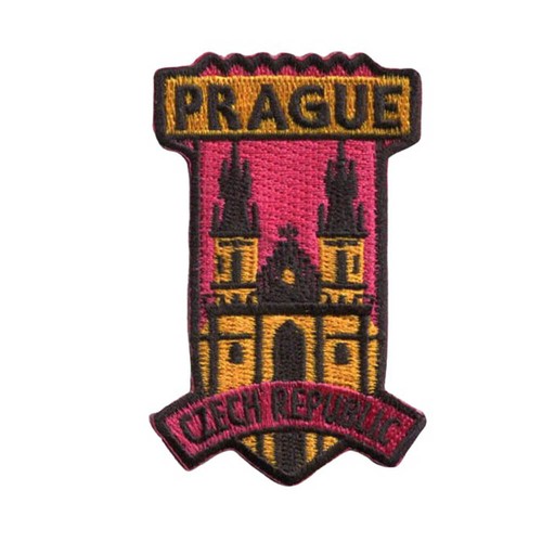 Prague Czech Republic Iron On Travel Patch - Prague Castle | eBay