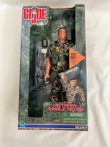 [j6] GI Joe Vietnam Jungle Recon Rare 12" Action Figure | eBay