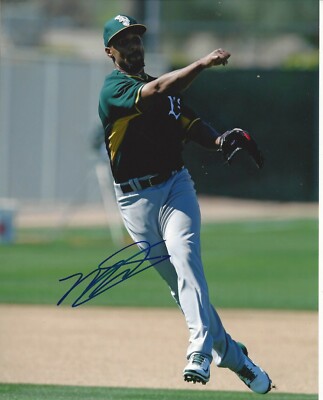 Marcus Semien autographed 8x10 Oakland Athletics Free Shipping #S595 | eBay