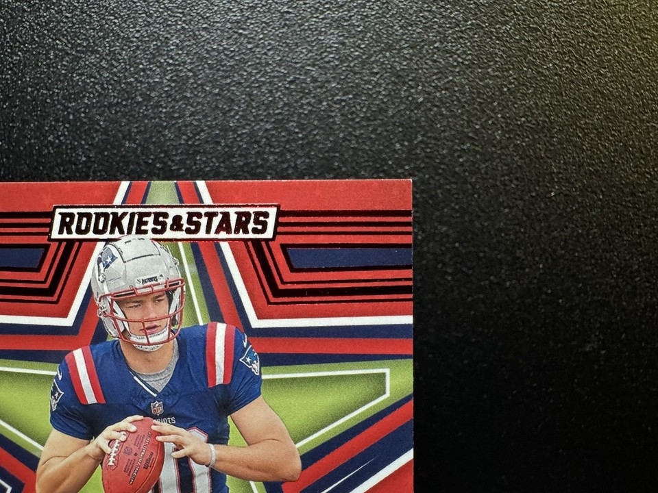 Drake Maye 2024 Panini Rookies & Stars Red #129 RC Patriots NFL MVP | eBay