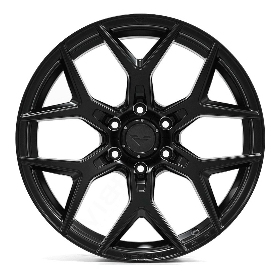 20" Vorsteiner Venom Rex 601 Black Concave Wheels Rims fits Ford F-150 ...