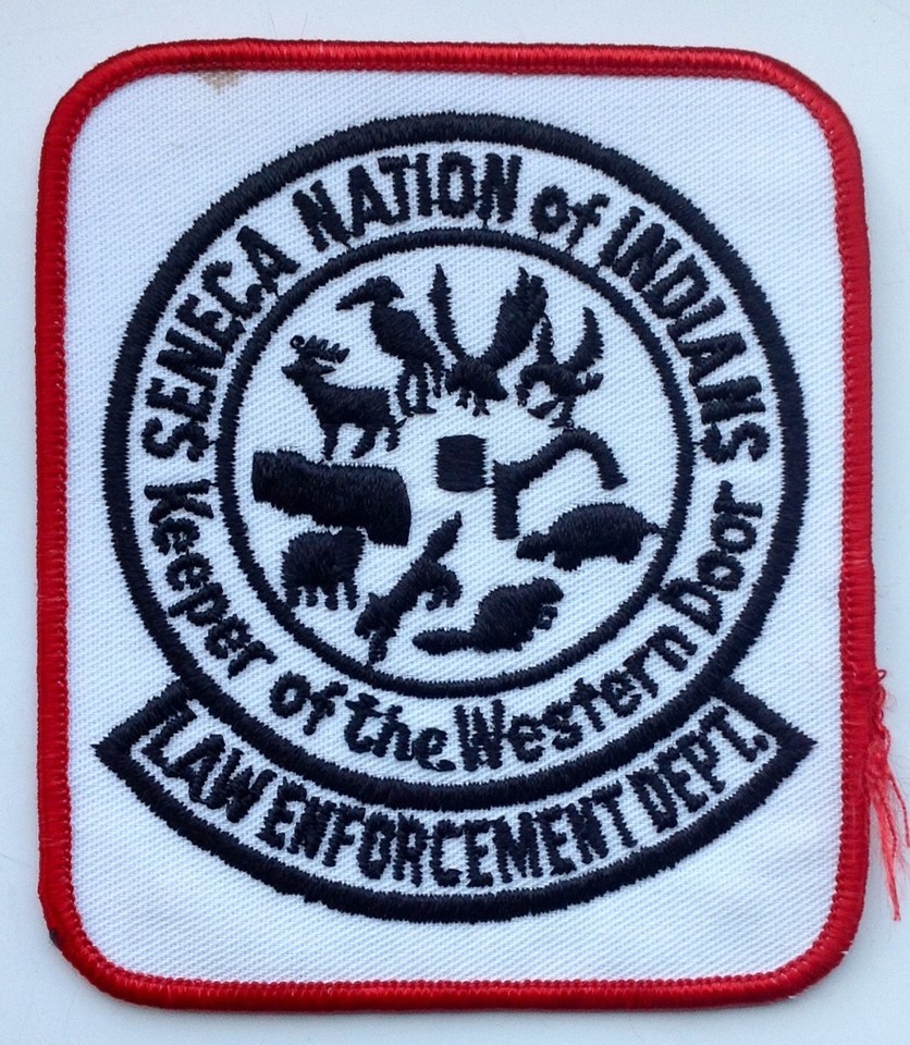 Obsolete Native American US USA Indian Tribal Police patches x 12 Lot B ...
