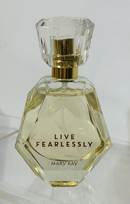 Mary Kay Live Fearlessly Perfume Eau De Parfum 1.7 fl oz Full Size 4 1/ ...