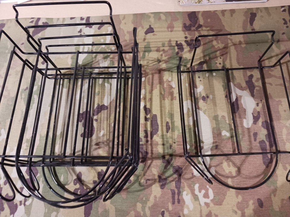 LOT OF 5 12 x 8-1/2 Baseball Hat Cap Holder Slatwall Display Fixture ...