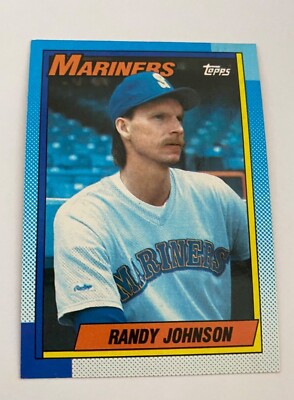 Seattle Mariners Baseball Card - Randy Johnson 1990 Topps | eBay