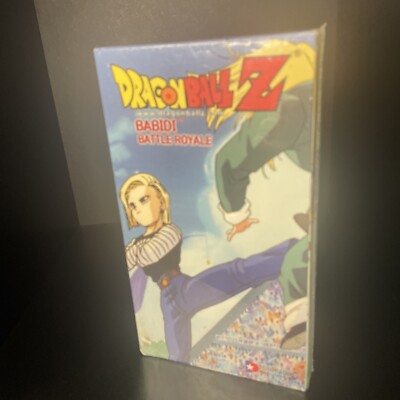 Dragon Ball Z Babidi Battle Royale VHS 2001 704400029639| eBay