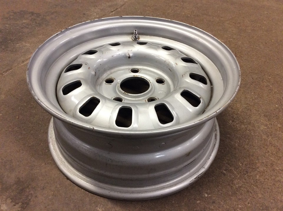 PAIR 68 69 Ford Mustang Torino 14X6 Styled Steel Wheels Dated | eBay