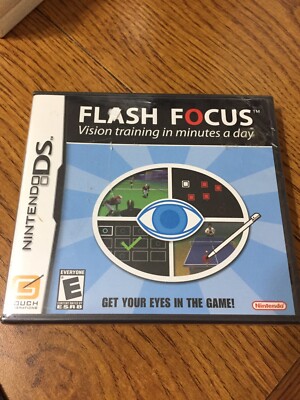 Flash Focus: Vision Training in Minutes a Day (Nintendo DS, 2007 ...