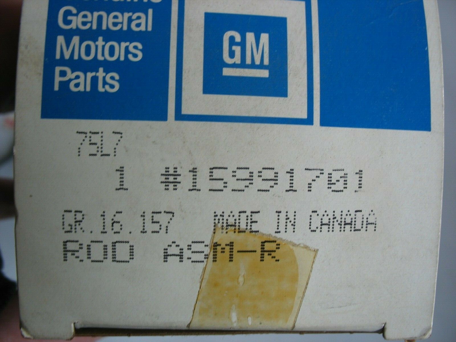 GM OEM Front Door Linkage Rod Left 15759047 for sale online | eBay