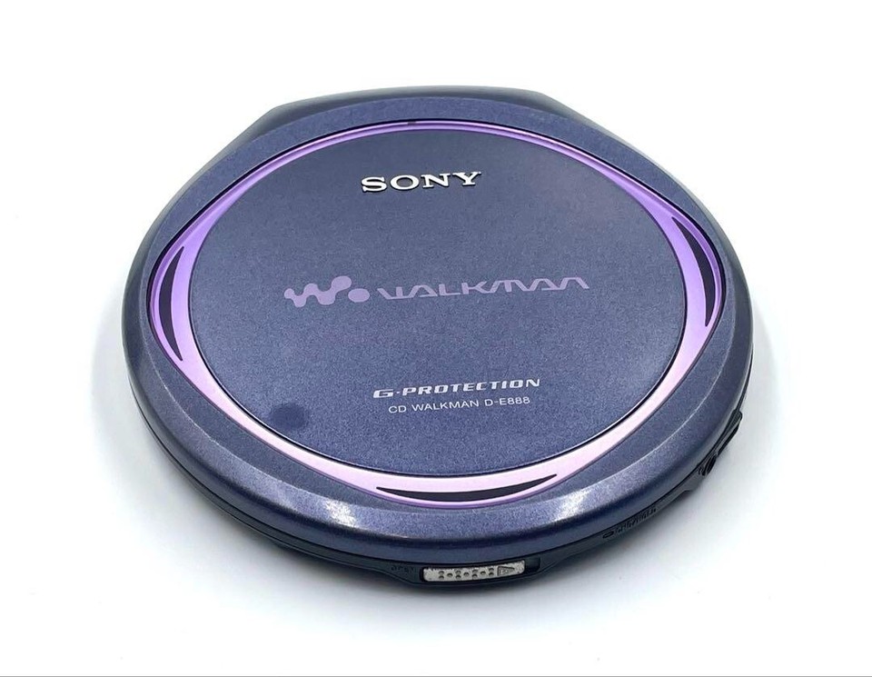 Sony D-E888 Walkman Portable CD Player Shock Resistant Untested Only ...