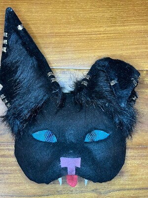 black cat mask for therians, furries, and quadrobists for any occasion ...