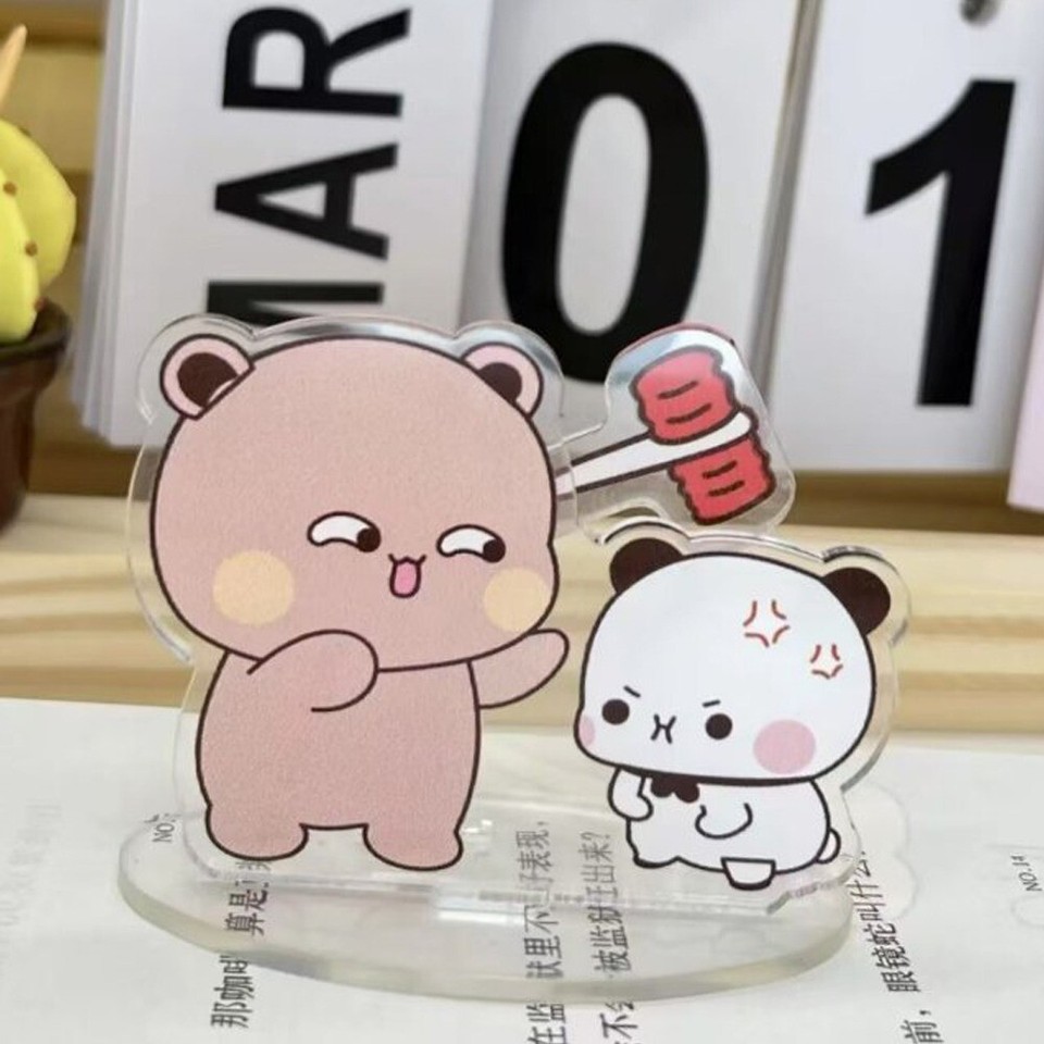 Acrylic Bubu Dudu Animal Toy Cartoon Anime Doll Ornament Desktop ...