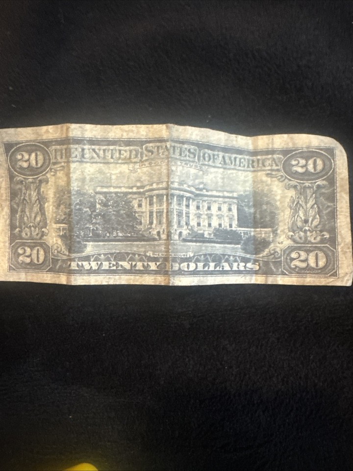 Vintage 1995 20$ Dollar Bill “MISS-PRINT” ERROR BILL | eBay