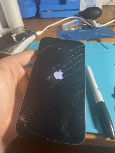 iPhone 13 Pro Max Apple Original Oled Display Cracked But No Issues ...