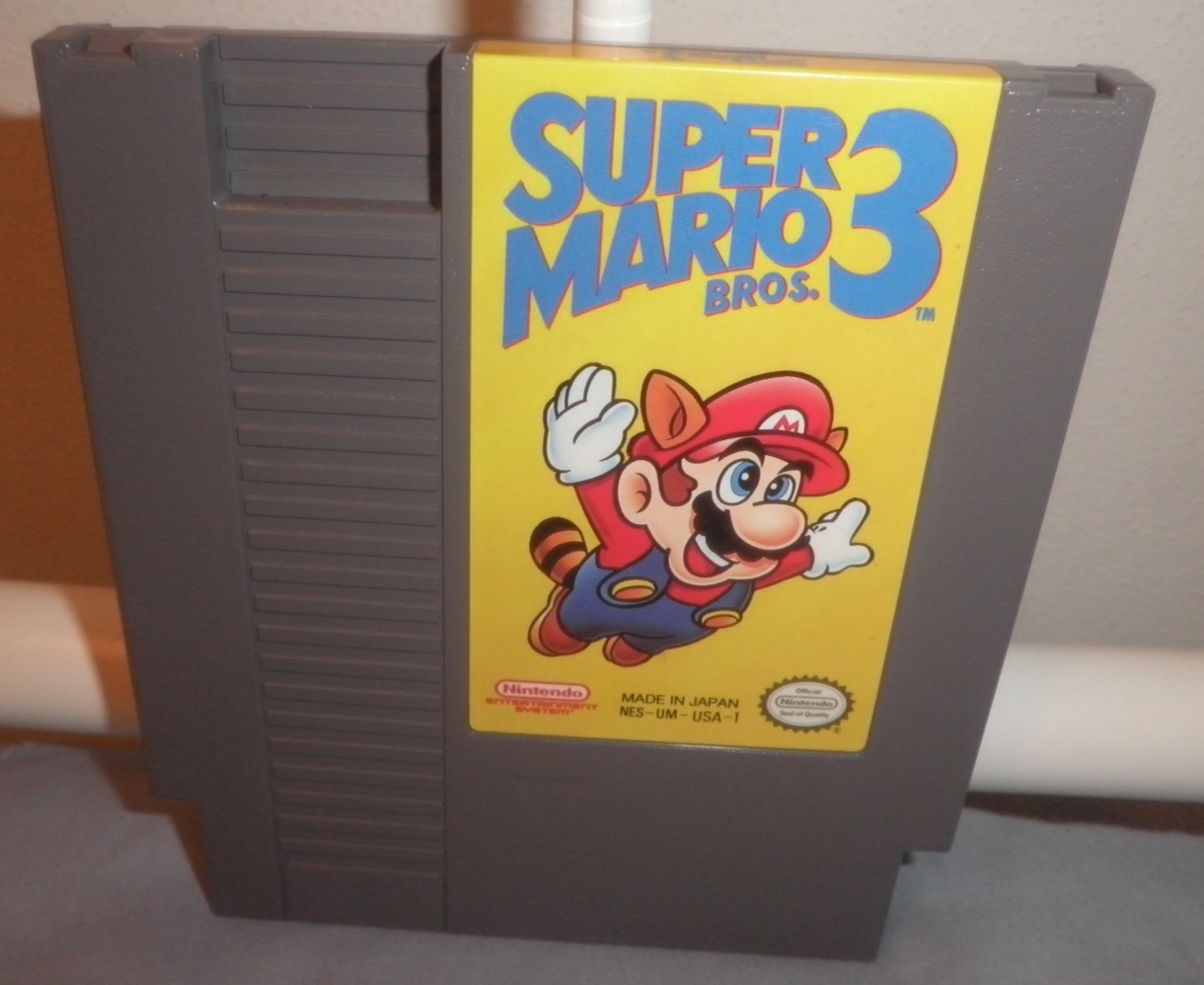 Super Mario Bros. 3 (Nintendo NES, 1990)-Plays Well-Very Clean Game ...