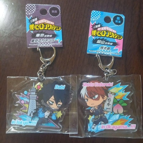 My Hero Academia Acrylic Keychain Todoroki Dabi Set | eBay