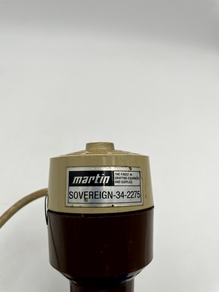 Vintage Sovereign Model 34-2275 Electric Eraser Drafting Tool Brown ...