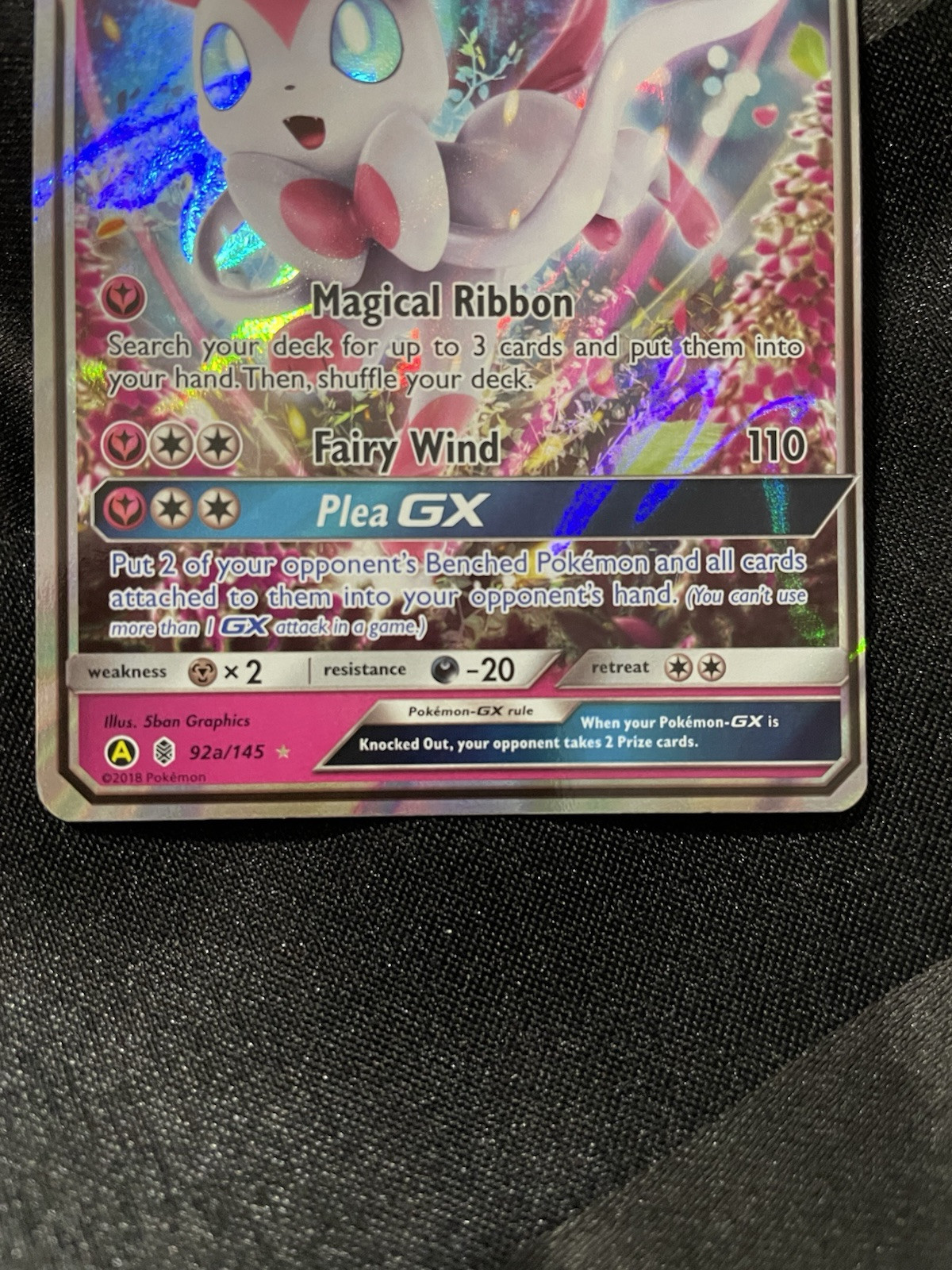 Pokemon Sylveon GX 92a/145 Guardians Rising NM Full Art Ultra Rare | eBay