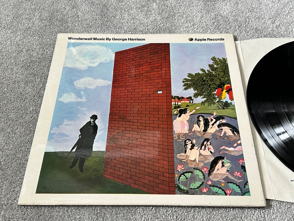 WONDERWALL MUSIC BY GEORGE HARRISON - EX+ UK 12" VINYL REPRESS LP ...