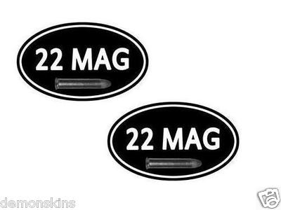22 MAG Ammo Can Decalss - 2 Pack - Ammunition Ammo Can Labels Stickers ...