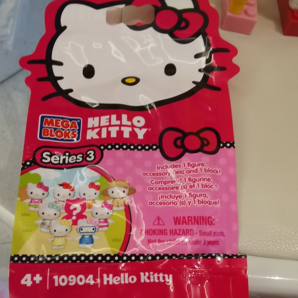 Mega Bloks Hello Kitty series 3 Mystery Pack 8 bags | eBay